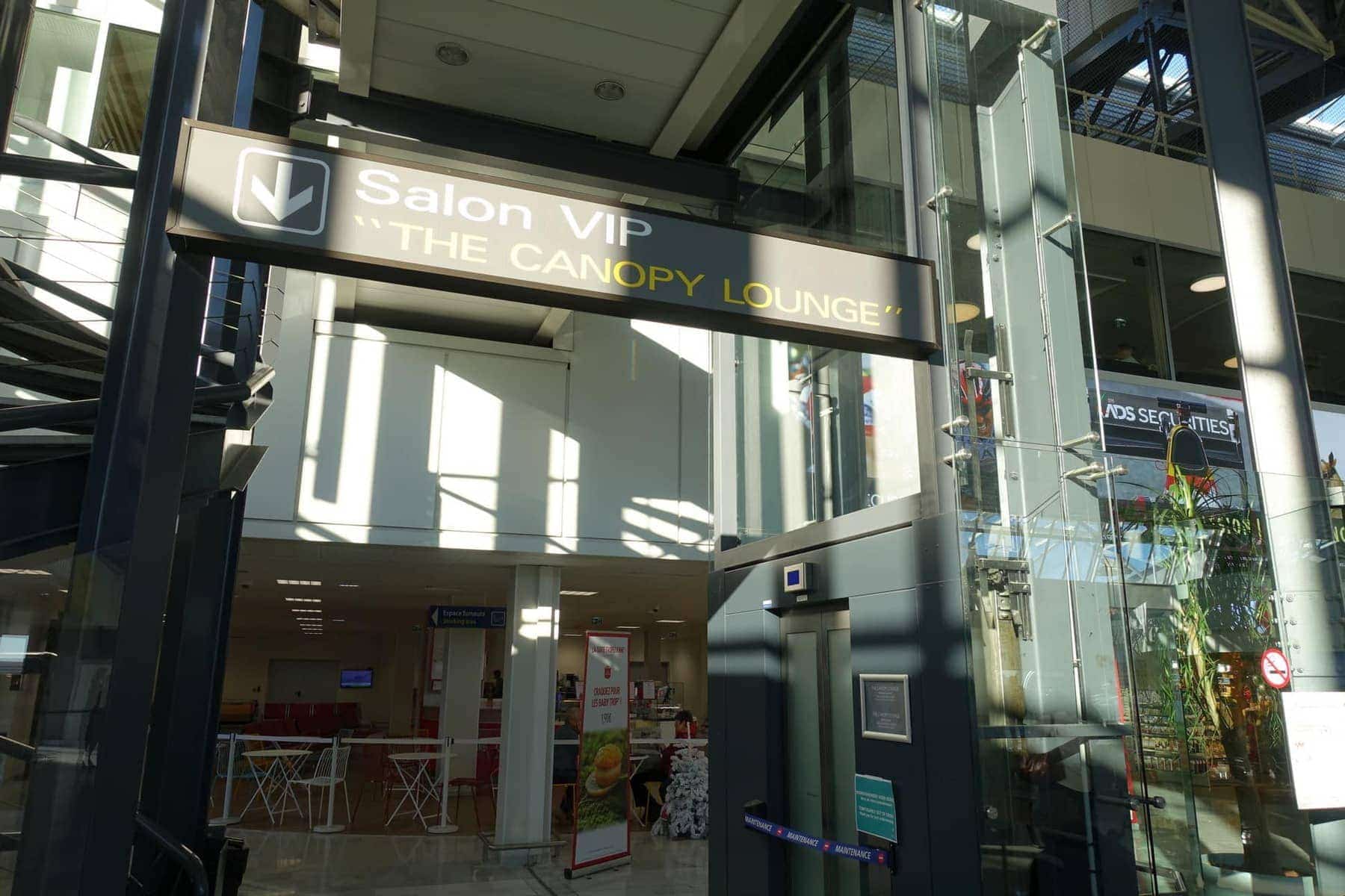 Review: The Canopy Lounge - Terminal 1 - Nice NCE | Milesopedia