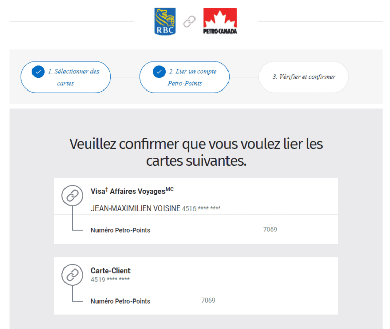 Reliez votre carte RBC au programme Petro-Points | Milesopedia