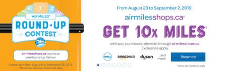 AIR MILES: Up to 20x miles for Black Friday with airmilesshops.ca ...