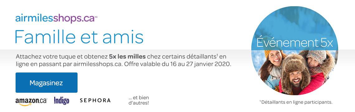 AIR MILES Family and Friends Event: 5x the miles on airmilesshops.ca ...