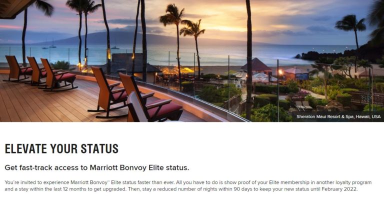 Register For Marriott Bonvoy Status Challenge | Milesopedia