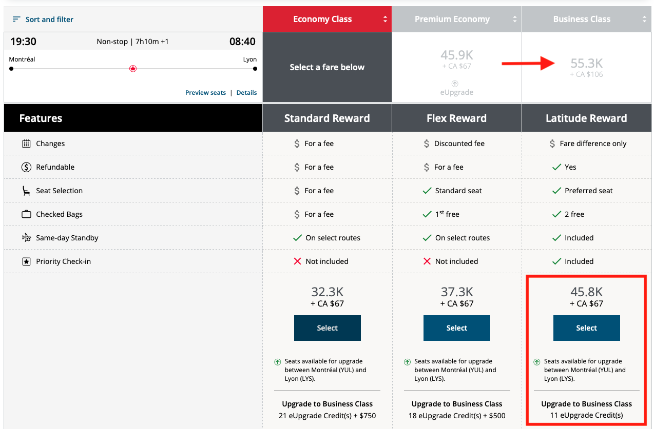 Aeroplan: Rules for Aeroplan Flight Rewards | Milesopedia