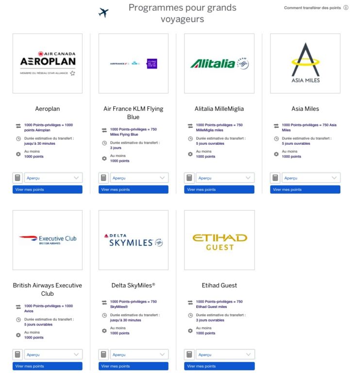 Programme de Fidélité Flying Blue Air France et KLM | Milesopedia