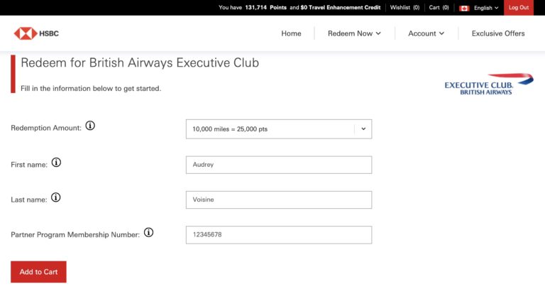 How to transfer HSBC Rewards points | Milesopedia.