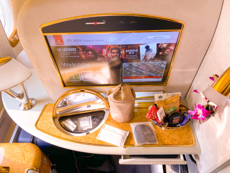 Review: Emirates First Class B777 DXB-YYZ