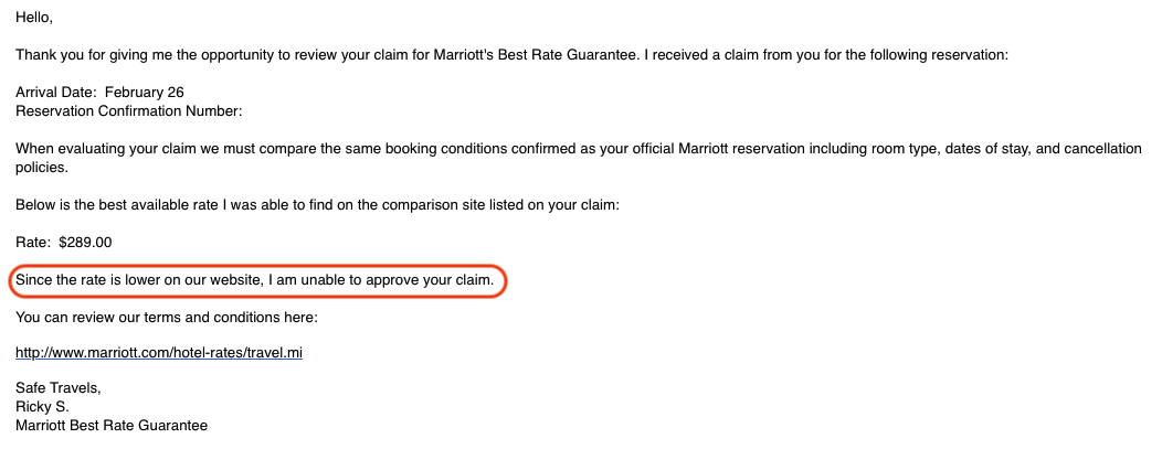 Best Rate Guarantee Marriott Bonvoy | Milesopedia