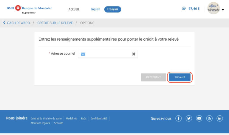 BMO Credit Card: How to use | Milesopediacash back