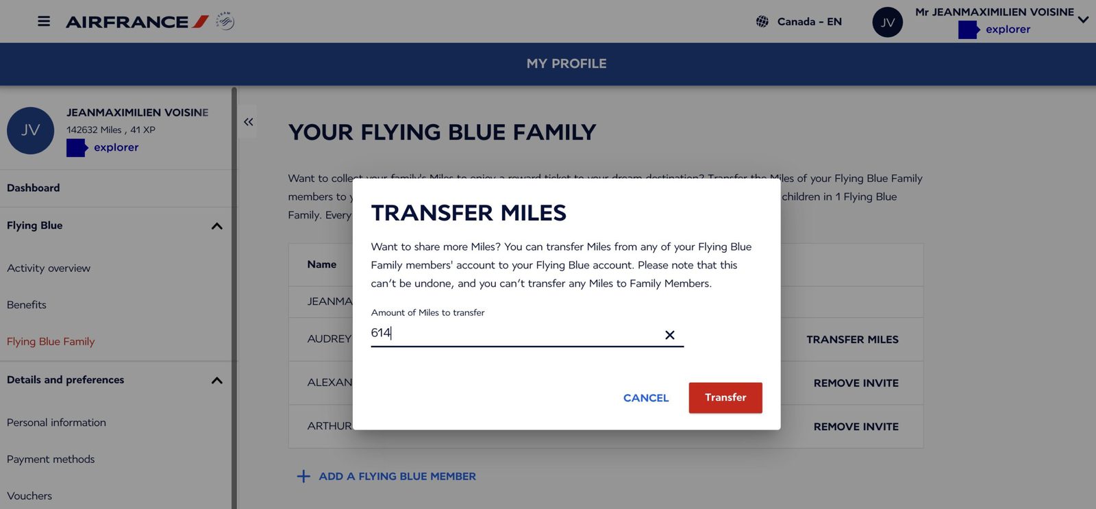 Air France-KLM: New Flying Blue Family Account | Milesopedia
