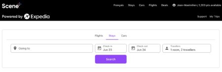 Scene+ : all about the Program 2025 | Milesopedia