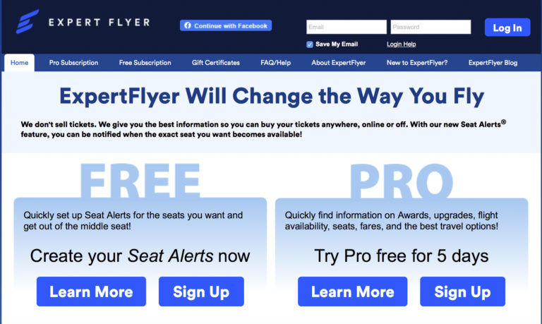 ExpertFlyer: The Ultimate Tool for Optimizing Flight Searches | Milesopedia