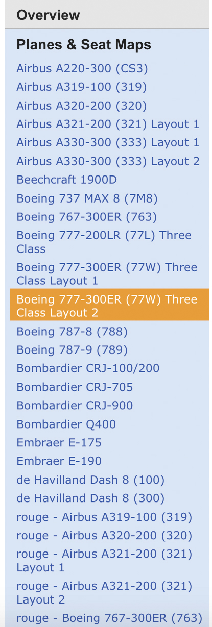 SeatGuru: the tool for choosing the best airline seats | Milesopedia
