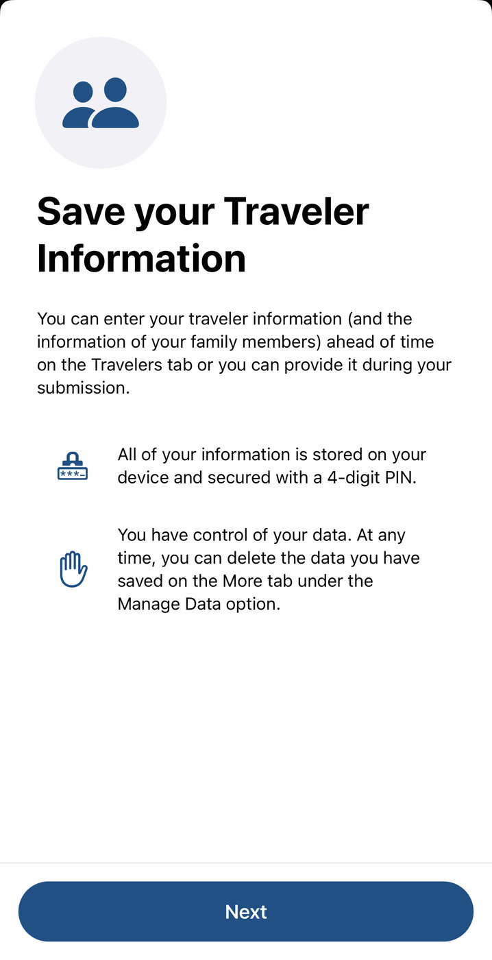 Mobile Passport Control Application: Cross the US border easily ...