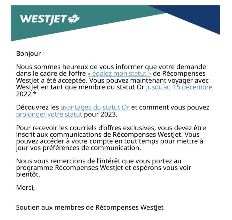 Westjet Confirmation Email – Contacter Westjet En Ligne – QTIRHX