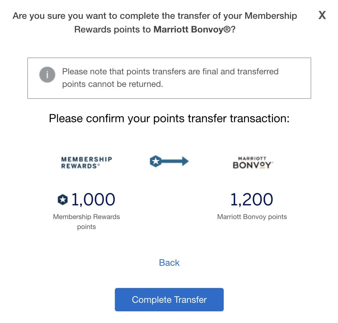 Get a 25% bonus between Membership Rewards and Marriott Bonvoy ...