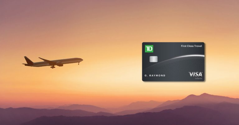 TD First Class Travel Visa Infinite Card Offer: Up to 165,000 TD ...