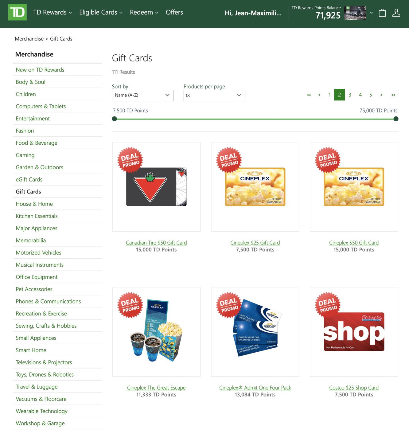 TD Offer: Up to 165,000 Points and First Year Free! | Milesopedia