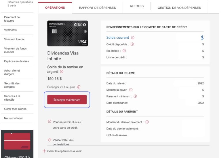 CIBC Credit Card: How to use the CIBC Dividend cards cash back