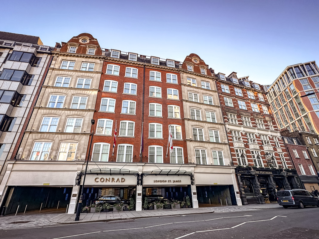 Avis : Conrad London St. James | Hilton Honors | Milesopedia