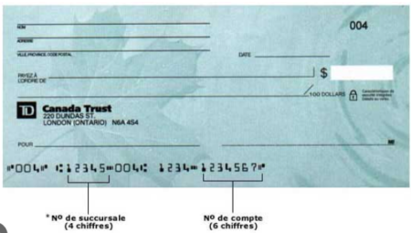 Void cheque in Canada | Milesopedia