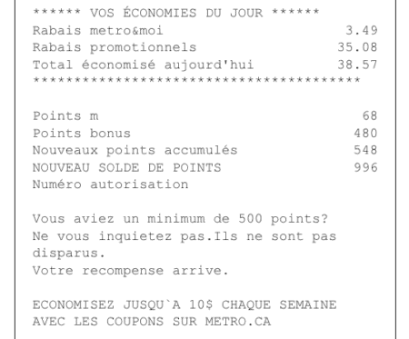 Épicerie : Comparaison des programmes de récompenses pour un panier ...