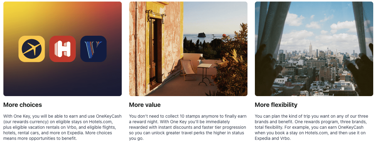 Expedia Group: New One Key program and devaluation of Hotels.com