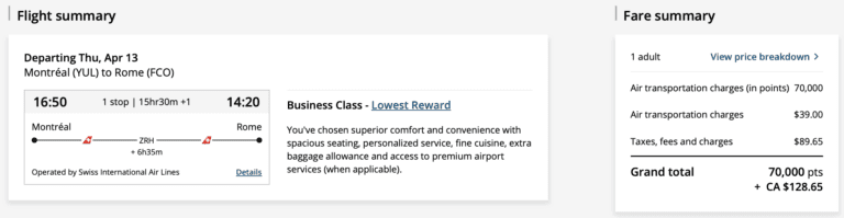 Booking Your First Flight in Business Class | Milesopedia