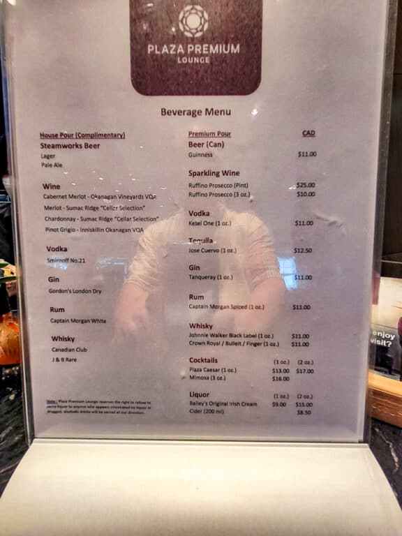 Review : Plaza Premium Lounge (domestic flights), Vancouver International Airport (YVR ...