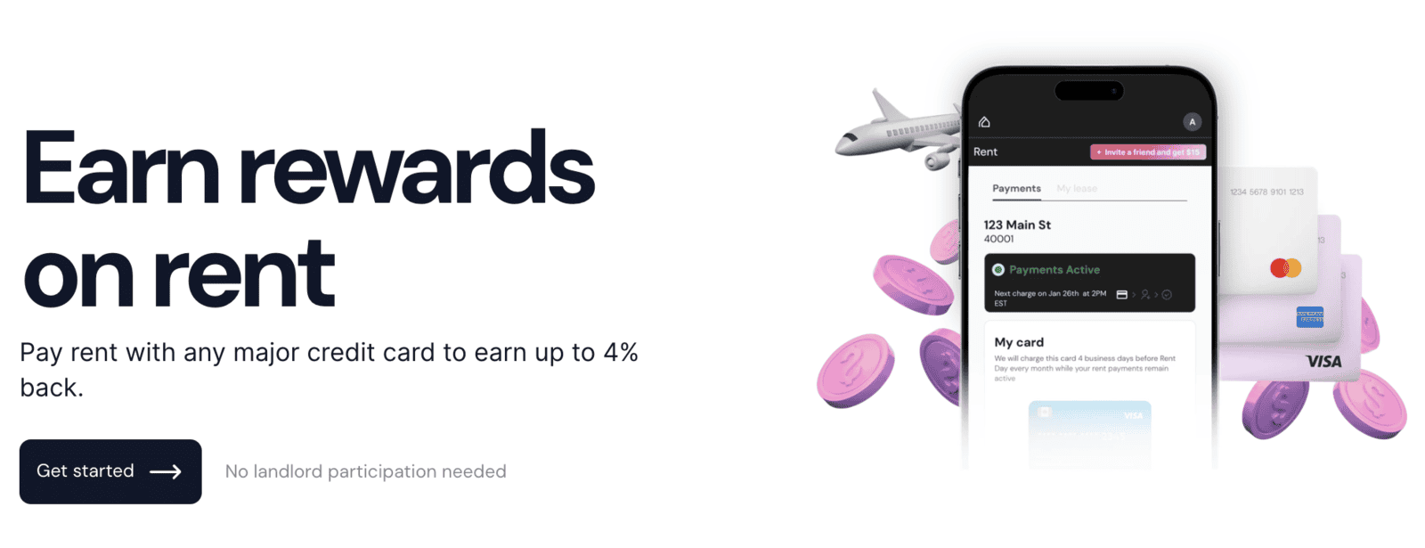 How to pay your rent with a credit card | Chexy | Milesopedia