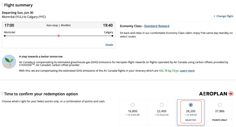 Aeroplan How to book a trip using your points Aeroplan | Milesopedia