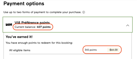 How to use your VIA Préférence points for a free VIA Rail ticket ...