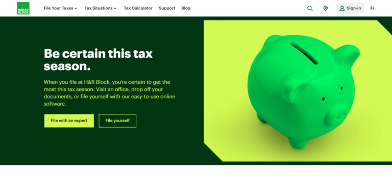 H&R Block: Evaluation of tax return