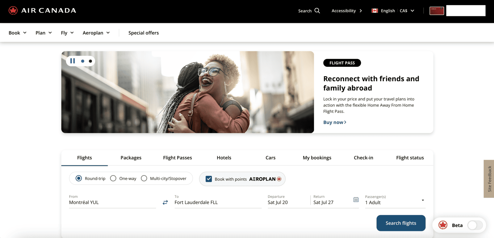 Maximize your flight options with Aeroplan for a trip to the United ...