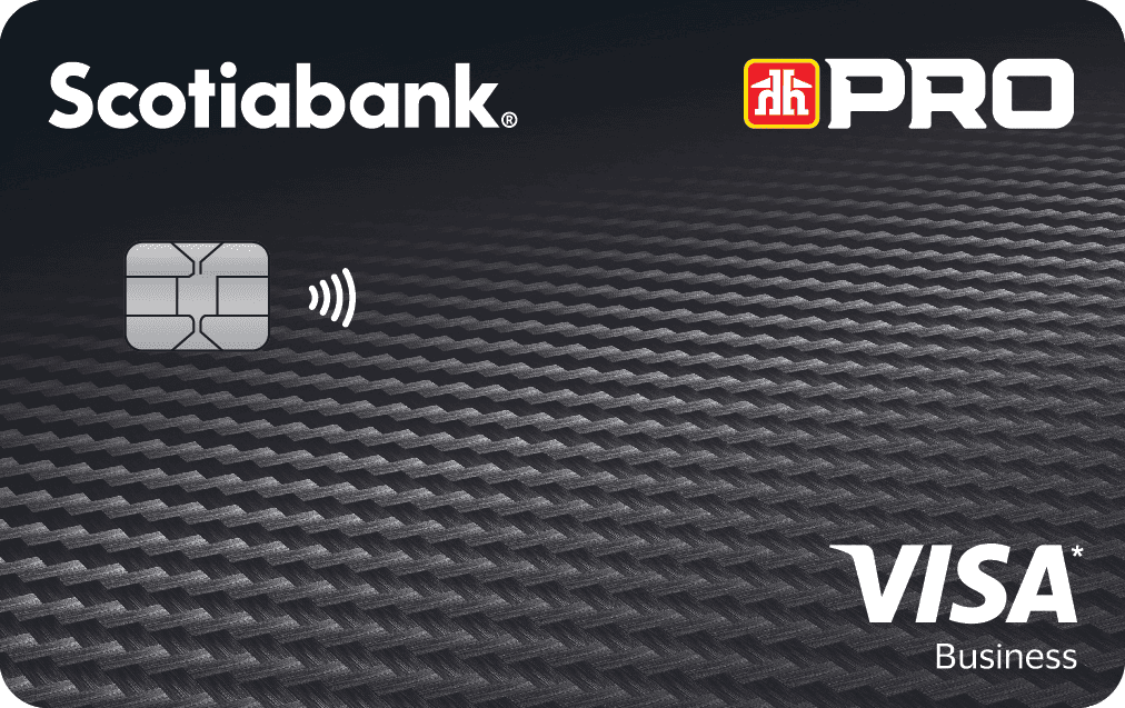 Scotia® Home Hardware PRO Visa* Business Card | December 2025