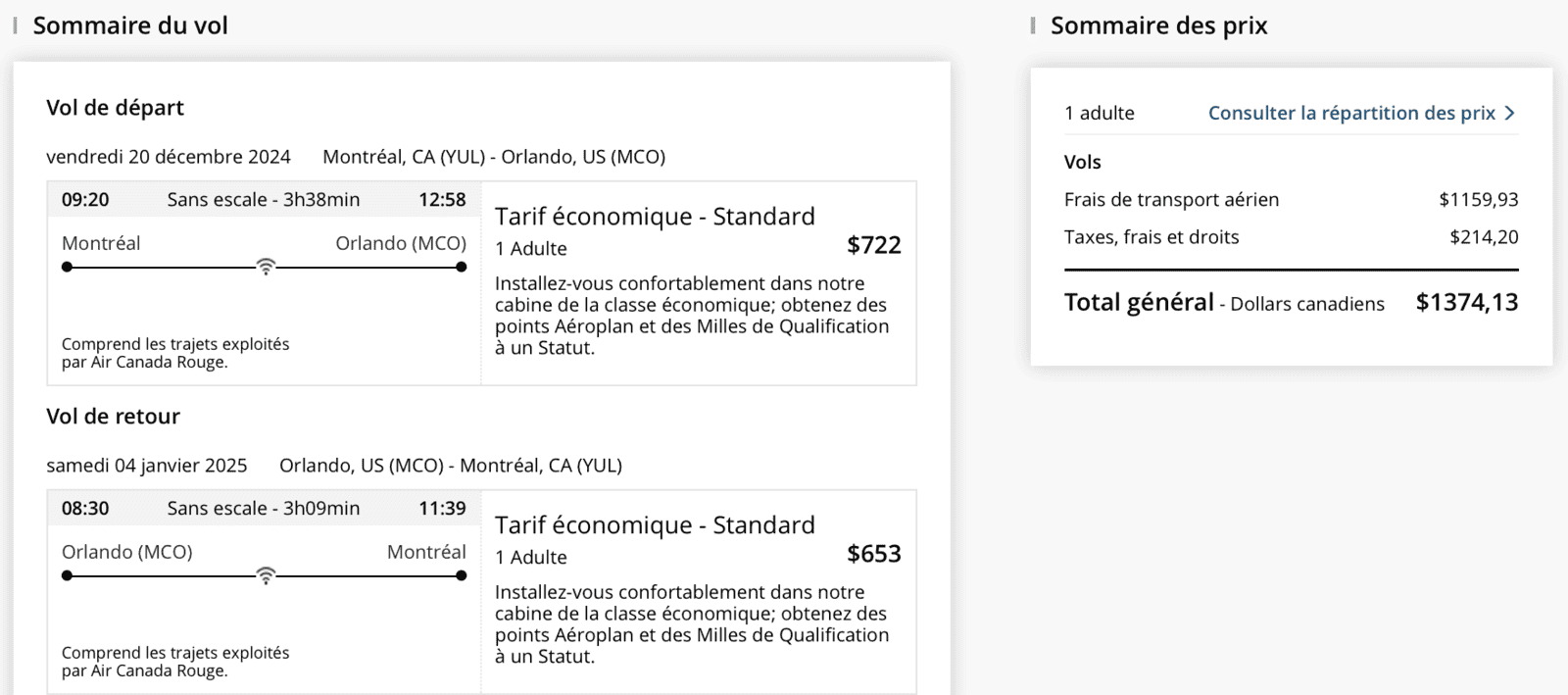 Maximiser vos options de vols en points Aéroplan pour un voyage aux ...