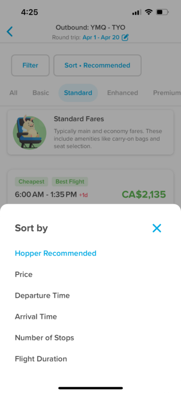 Hopper: the app to save on your travels | Milesopedia