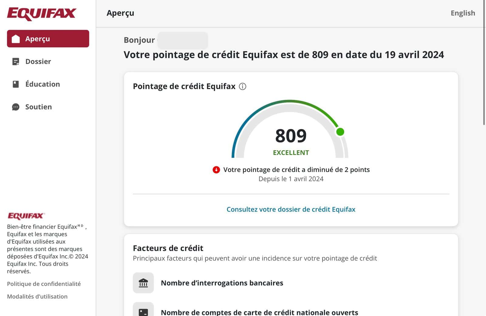 Desjardins : Consultez gratuitement votre dossier de crédit chez Equifax et TransUnion | Milesopedia