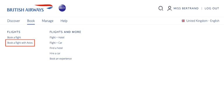 Avios : Book an Award Ticket on British Airways | Milesopedia