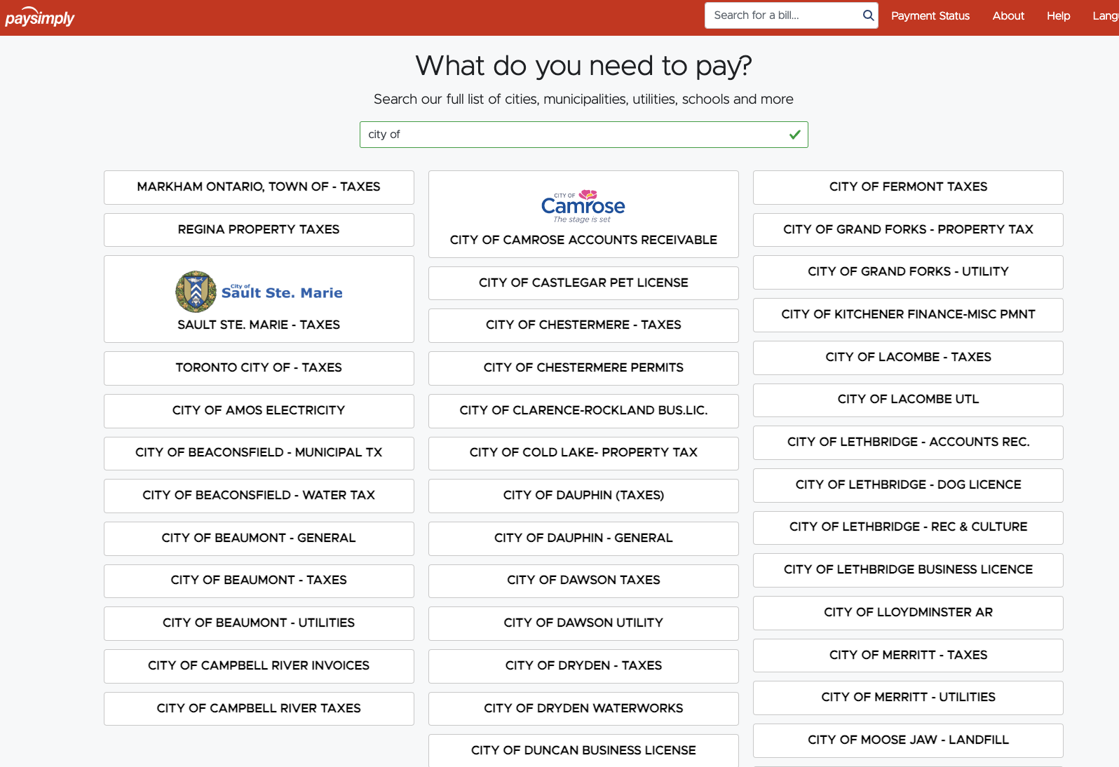 Pay your bills with a credit card on PaySimply | Milesopedia