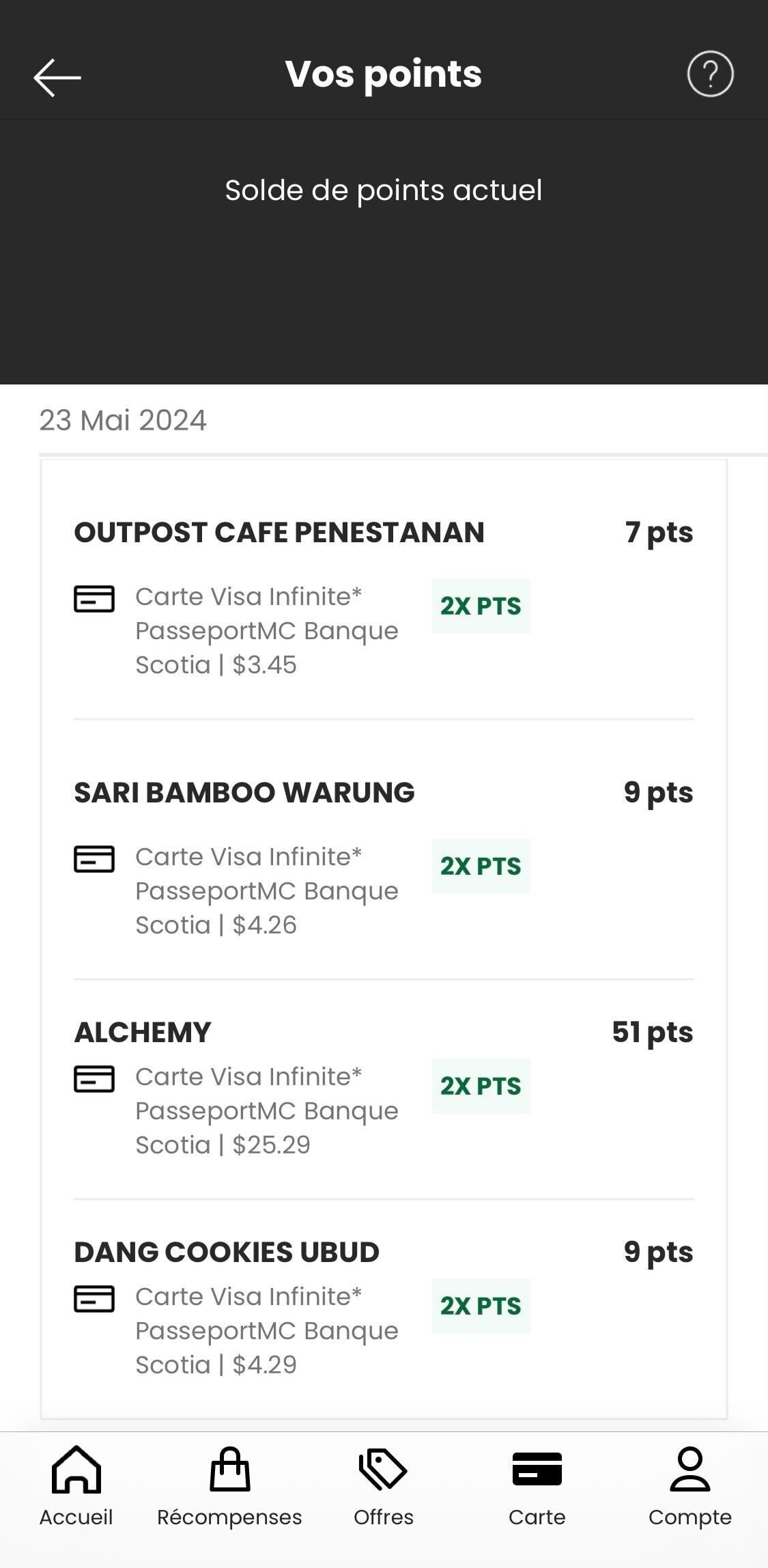 Tutoriel : comment accéder au détail des points accumulés par ...