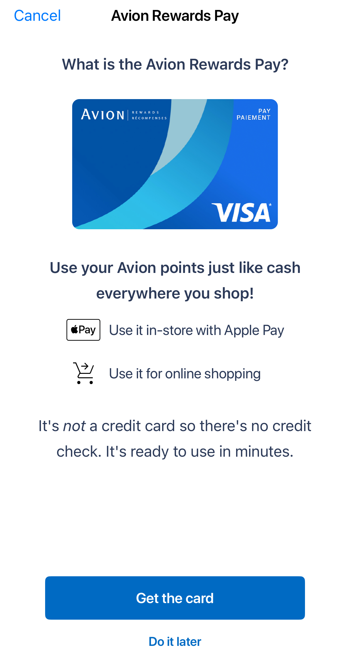 Use Your Avion Points for Your Purchases With the Avion Rewards Pay ...