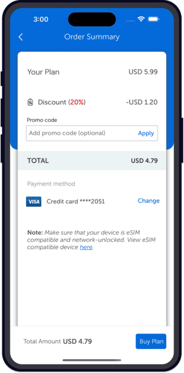 Guide: How To Get A Free Gigsky eSIM With Visa | Milesopedia