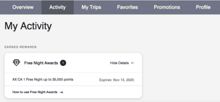 How to redeem Marriott Bonvoy Credit Card Annual Free Night Awards ...