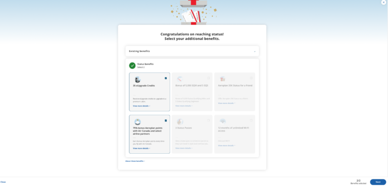 Aeroplan Elite Status: Select Your Benefits for 2025 | Milesopedia