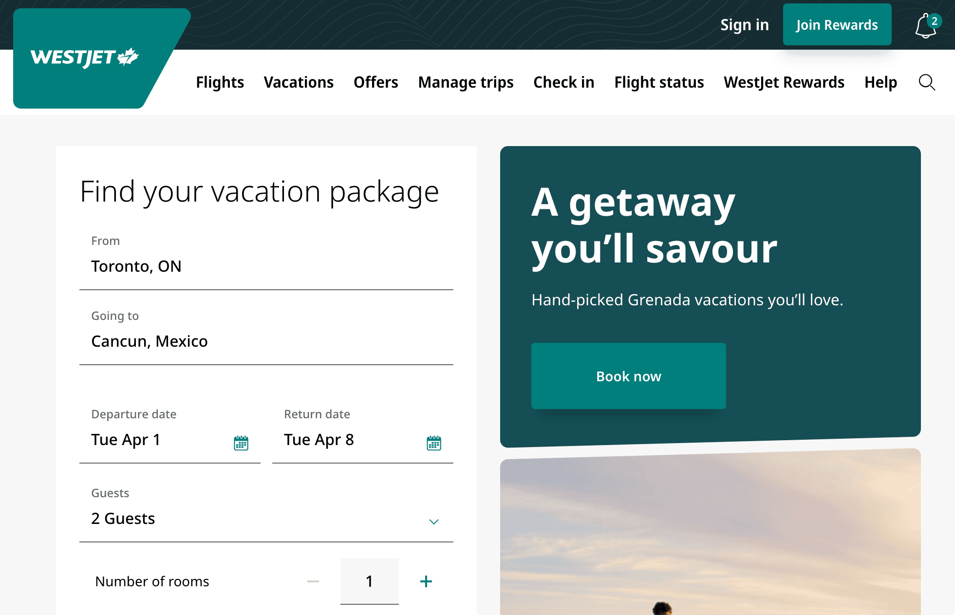 How to Travel with WestJet Vacations | Milesopedia