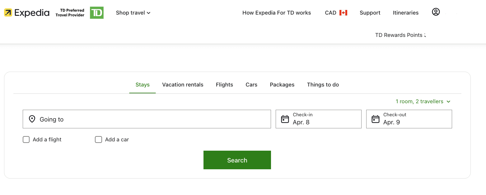 How to Use the $100 TD Travel Credit from the TD First Class Travel ...
