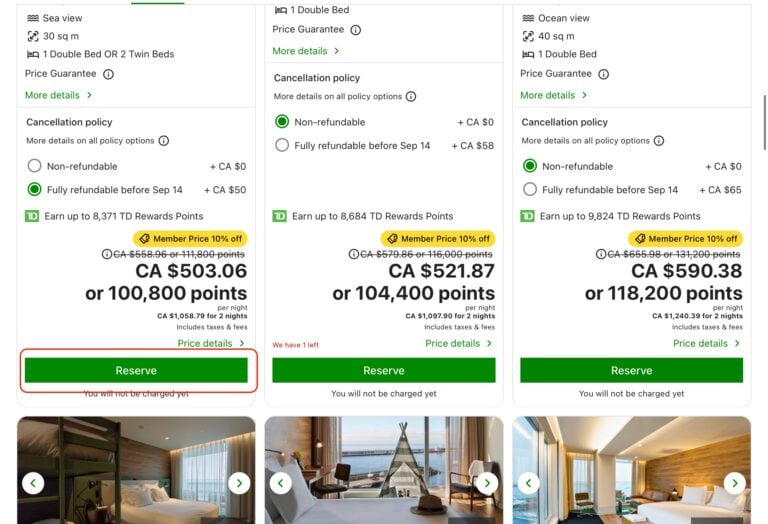 How to Use the $100 TD Travel Credit from the TD First Class Travel ...