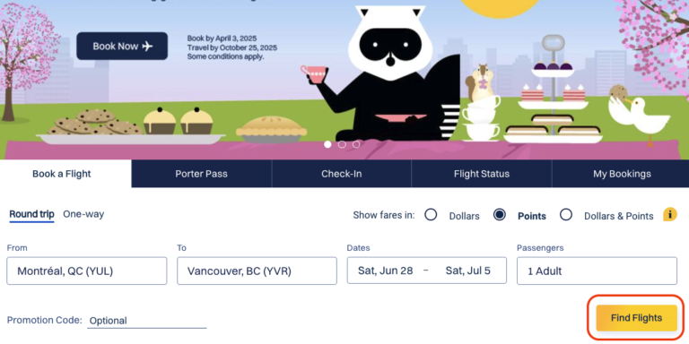 VIPorter: How to Book a Flight With Points | Milesopedia