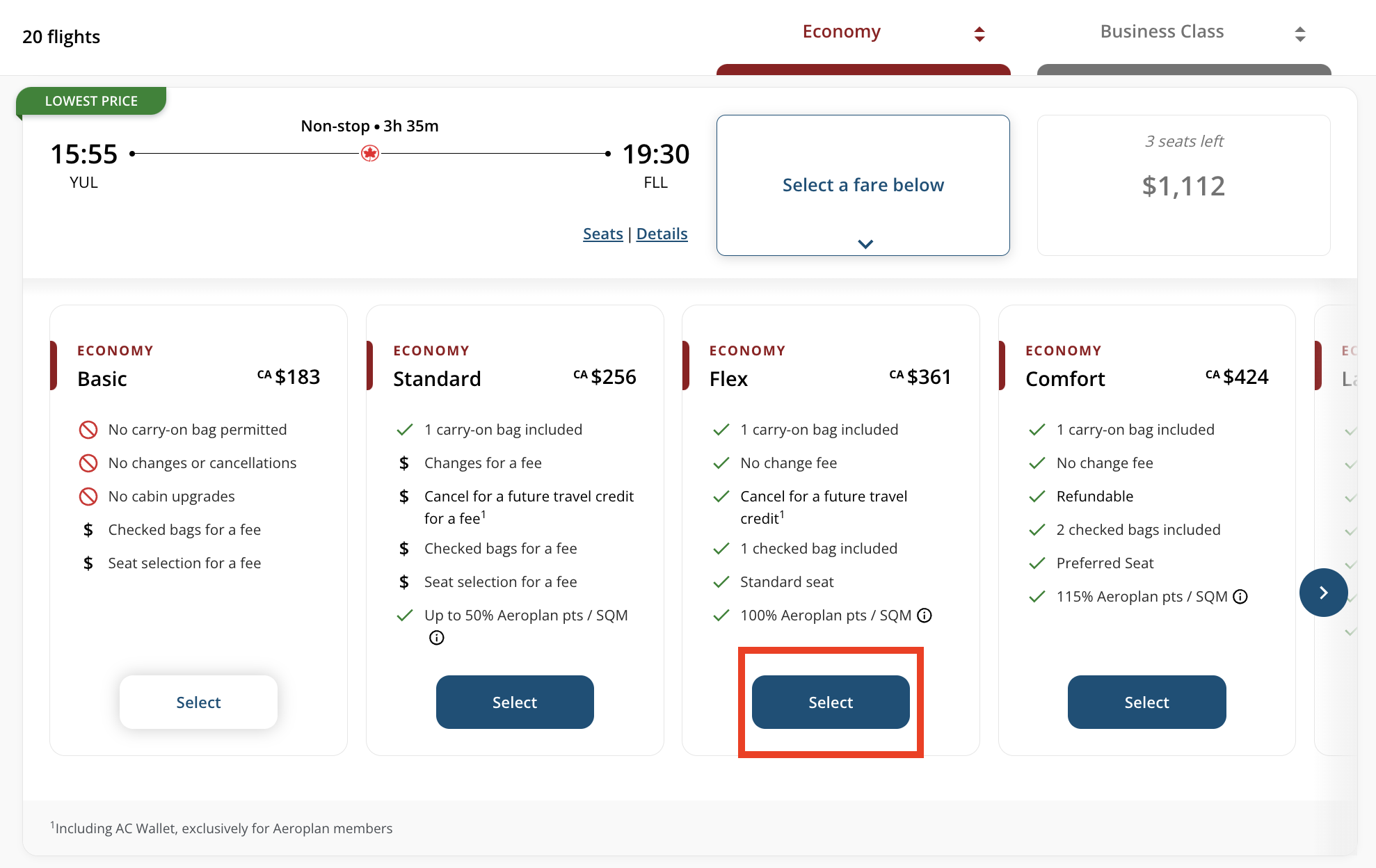 Air Canada S Different Fare Classes How To Choose Milesopedia