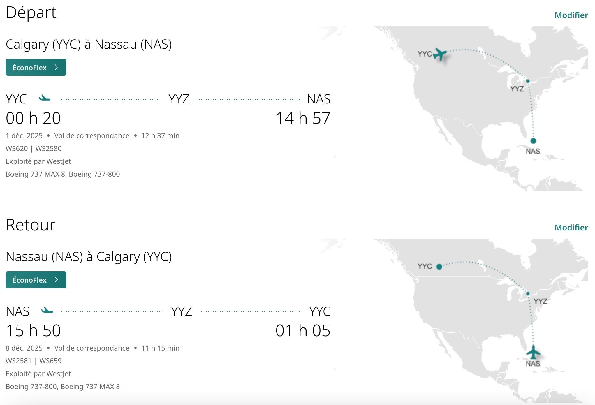 Récompenses WestJet : 8 destinations soleil pour moins de 70 000 points ...
