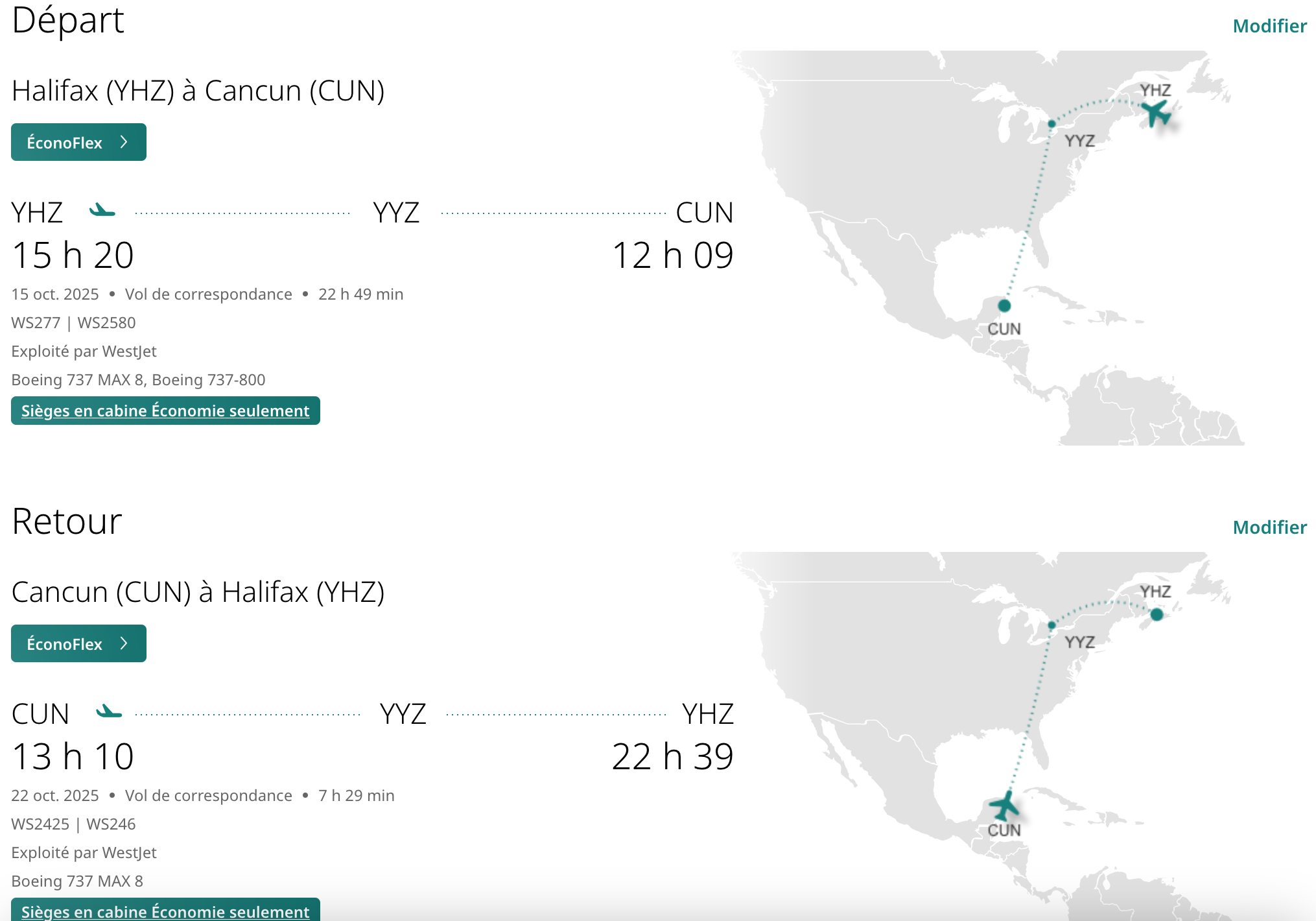 Récompenses WestJet : 8 destinations soleil pour moins de 70 000 points ...